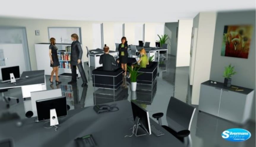 Modern Office Interior Design | Silvermans Office Furniture