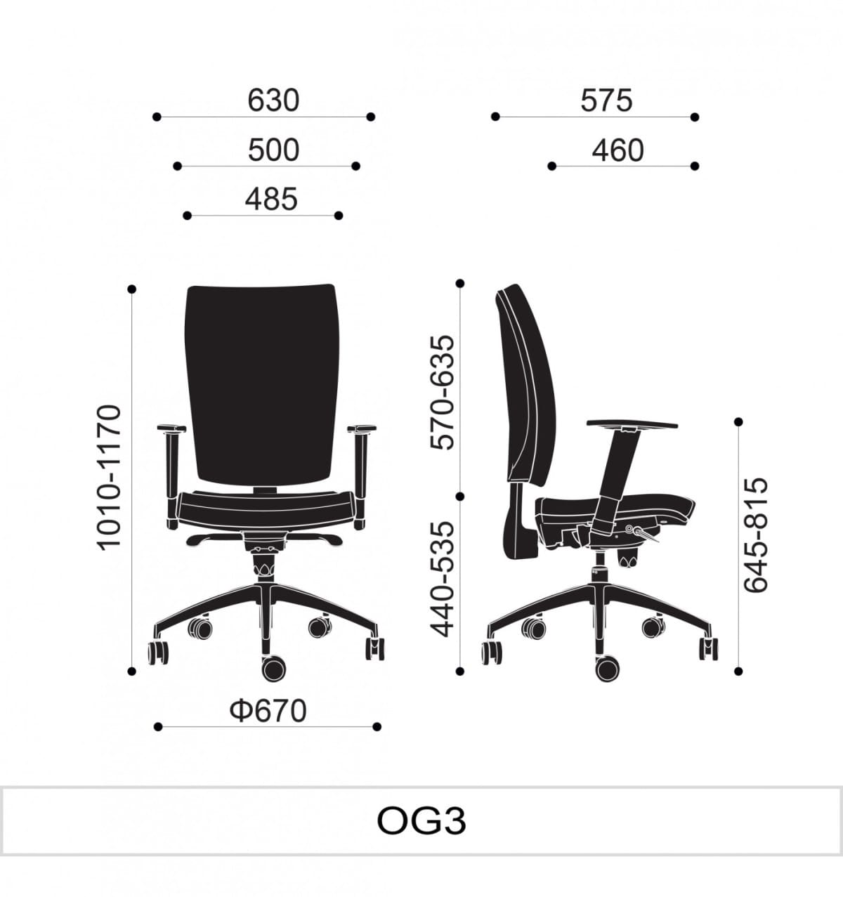 OG3 Series - Silvermans Office Furniture