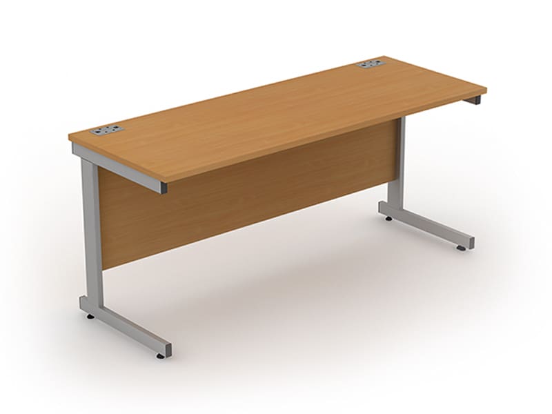 600mm Deep Sirius Cantilever Desking - Silvermans Office Furniture