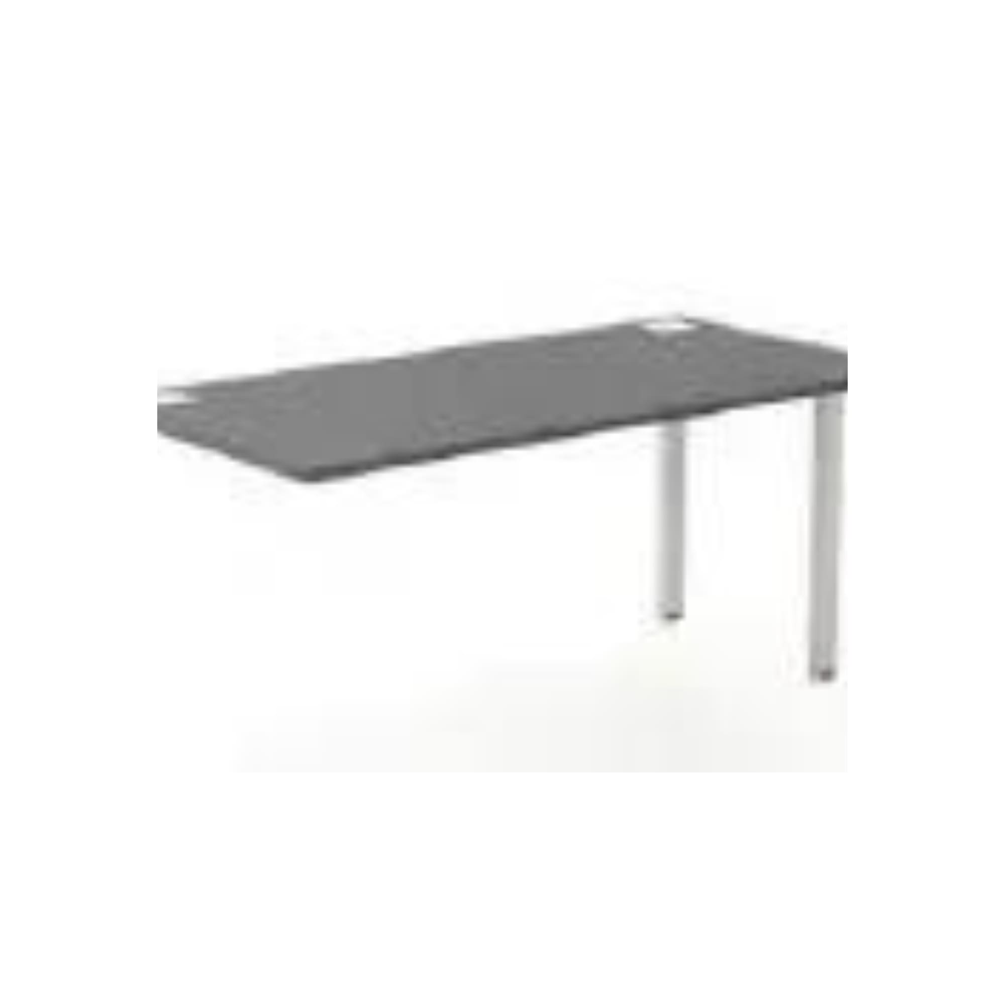 Veta Single Desk - Deep 800mm Rectangular Extension Workstation ...