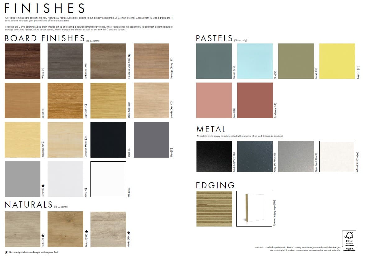 Matrix - Single Column Grid Storage Frame - Silvermans Office Furniture