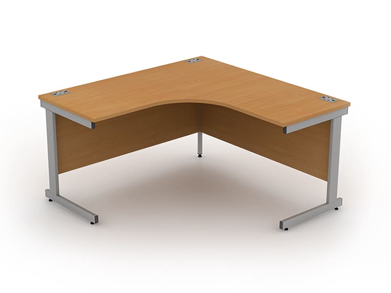 Sirius 600 Deep - Cantilever Desking - 600mm Deep Universal Symmetrical ...