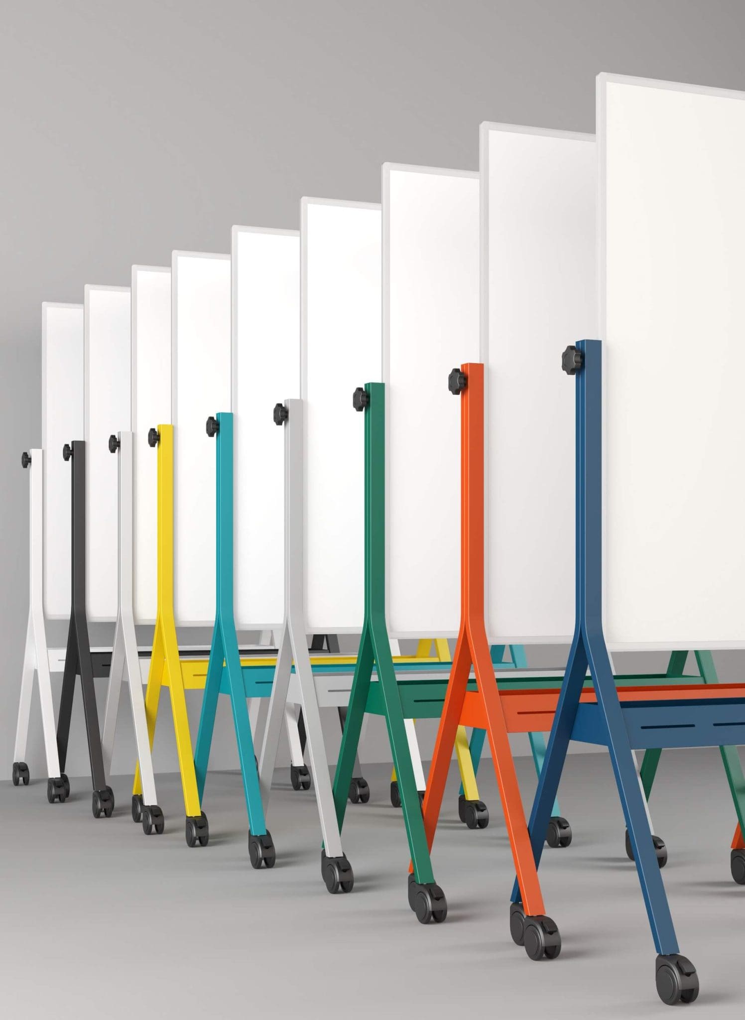 Mobile Whiteboard Unit - Silvermans Office Furniture