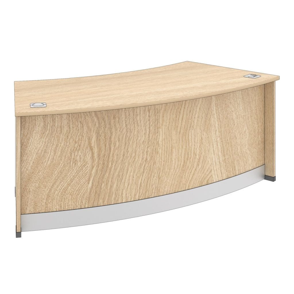 Windsor Radius Reception Desk | Silverman's Office Furniture