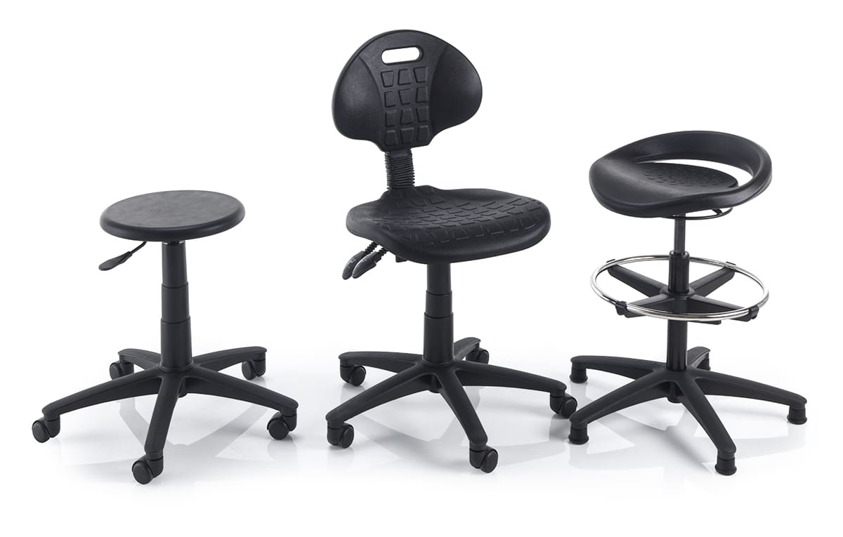 Industrial Seating - PLAB (2) & (D) - Silvermans Office Furniture